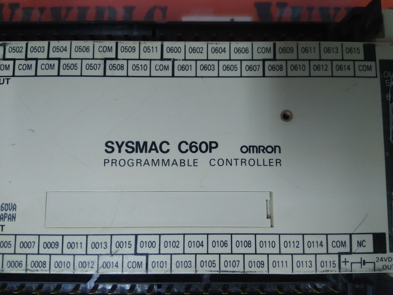 OMRON SYSMAC Programmable Controller PLC C60P - 裕益科技自動化設備可程式編碼器PLC分散式控制系統DCS